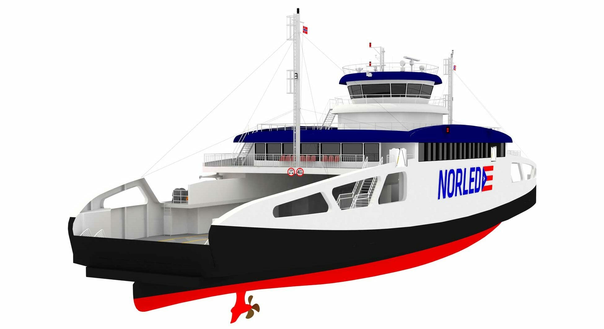 Hybrid plug-in RoPax passenger ferries - Cathwell