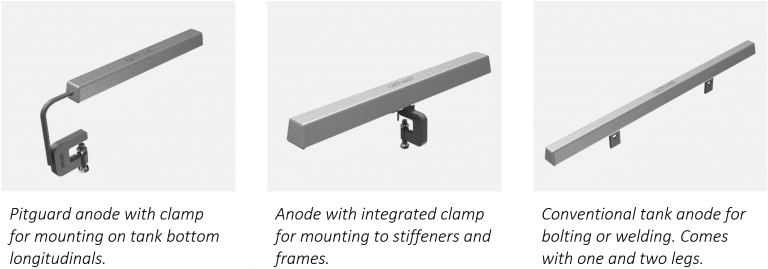 Anodes for tanks - Cathwell