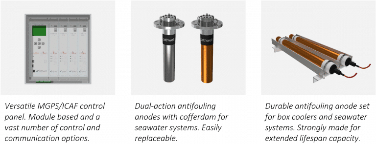 CathFlow® antifouling system (MGPS/ICAF) - Cathwell