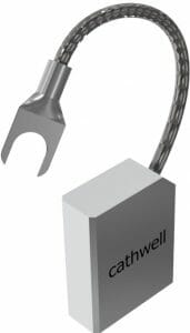 Shaft grounding silver brushes - Cathwell